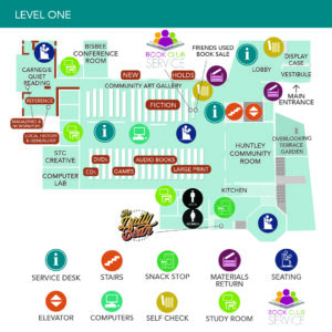 Building Map & Accessibility - St. Charles Public Library