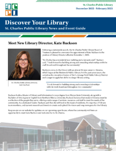 Discover Your Library Newsletter - St. Charles Public Library